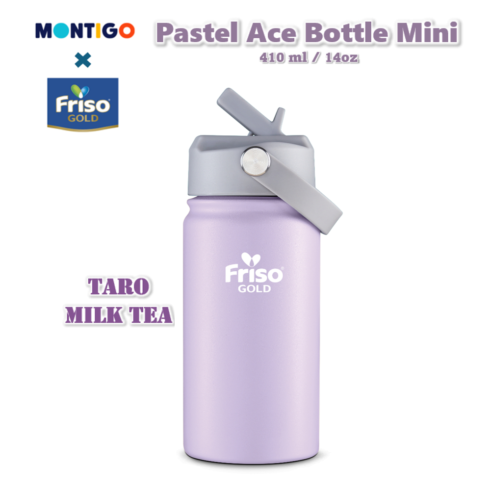 Montigo X Friso Pastel Series Ace Bottle Mini (410ml/14oz) - Durable ...