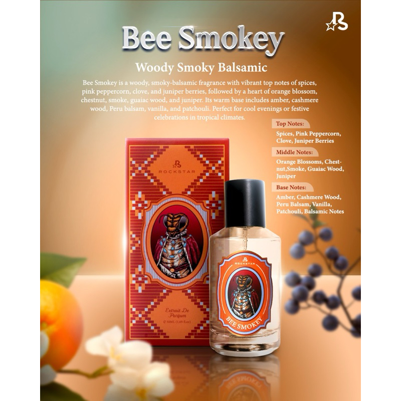 ROCKSTAR BEE SMOKEY ORIGINAL FROM HQ(edisi raya 2025)FREE TESTER ...