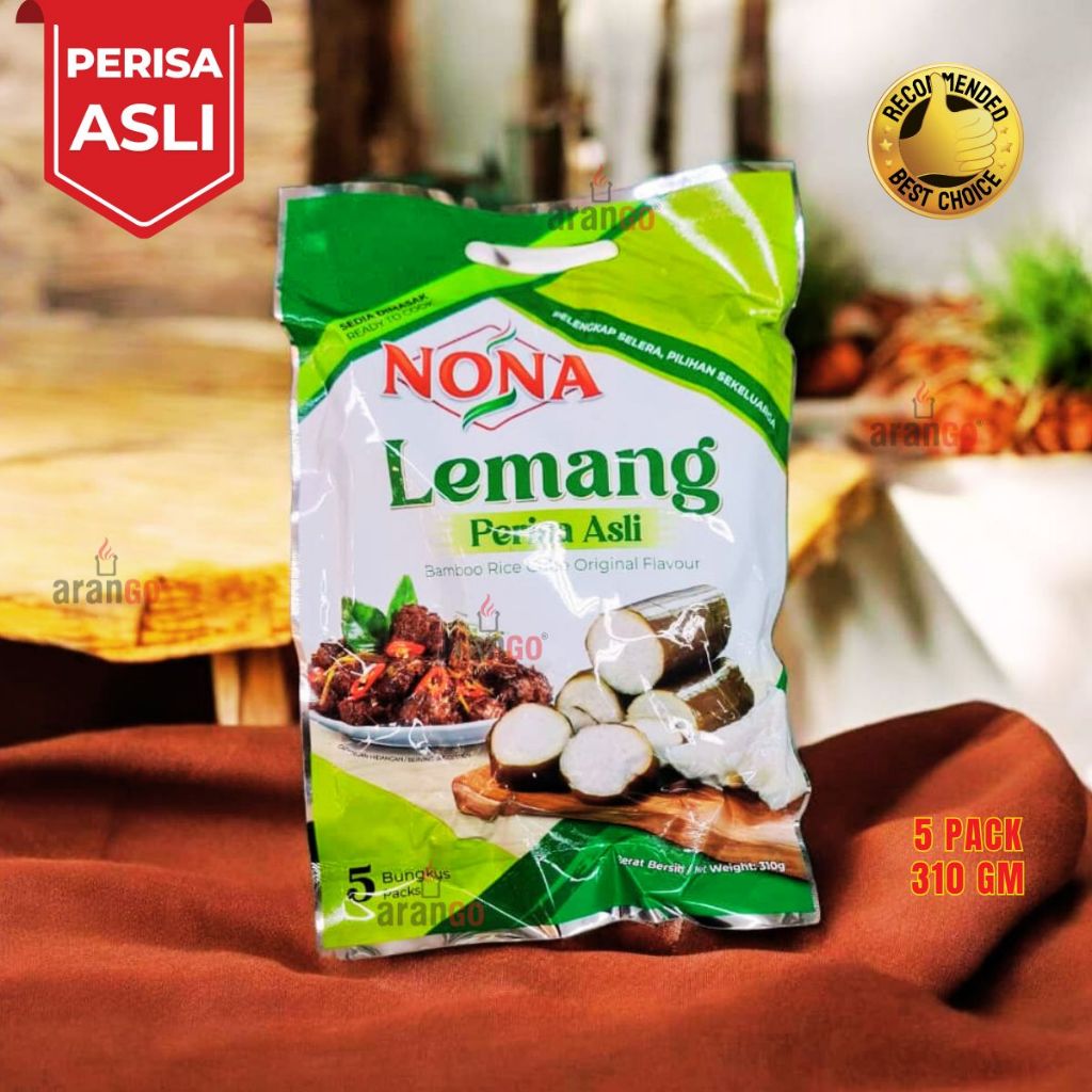 LEMANG PERISA ASLI NONA 310G (5 PCS) | Shopee Malaysia