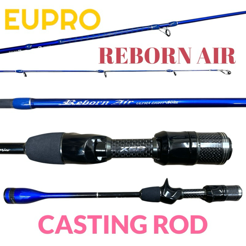 EUPRO REBORN AIR SPINNING AND CASTING SOLID FISHING ROD | Shopee Malaysia