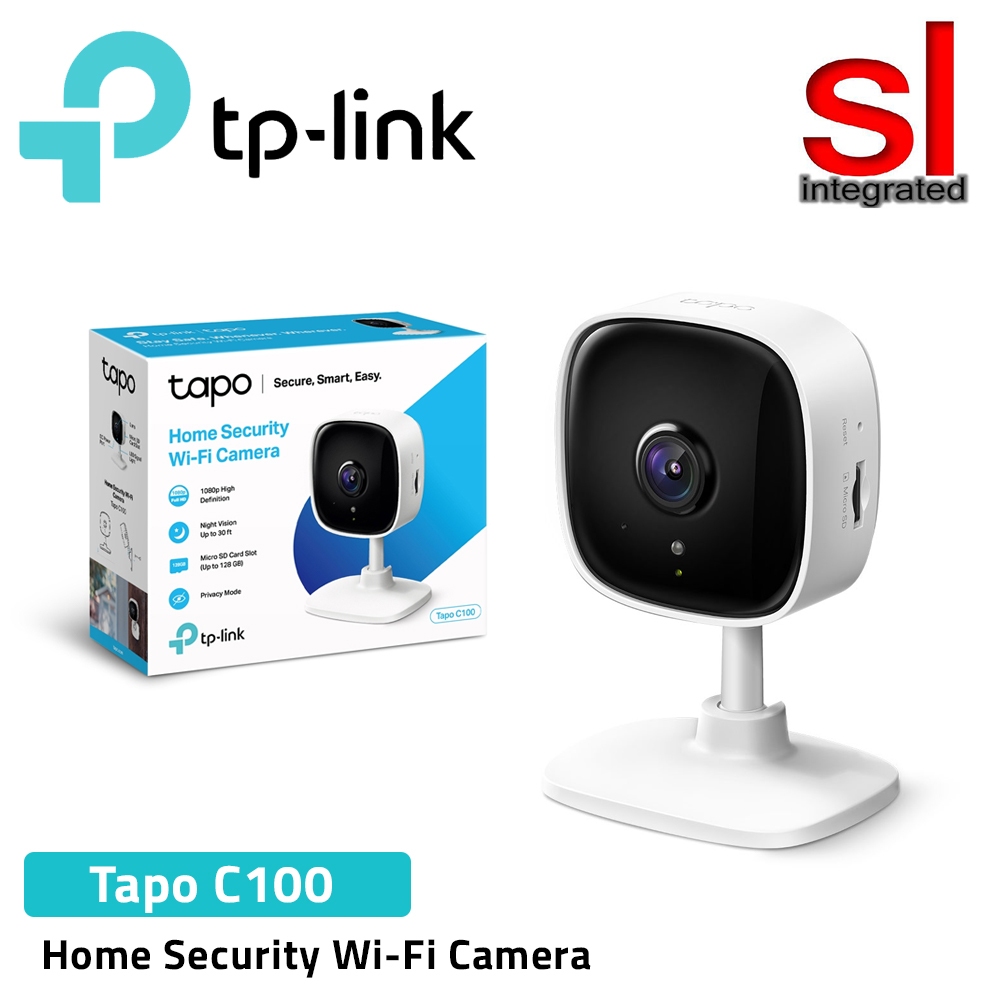 TP-Link Tapo C100 Home Security Wi-Fi Camera | Shopee Malaysia