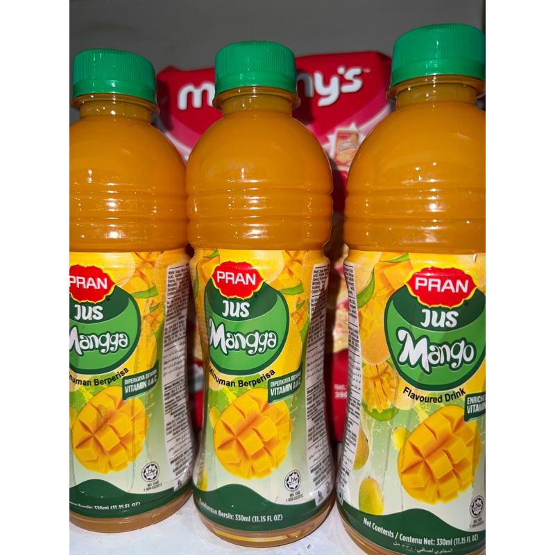air minuman botol Pran Jus Mangga 330ml | Shopee Malaysia