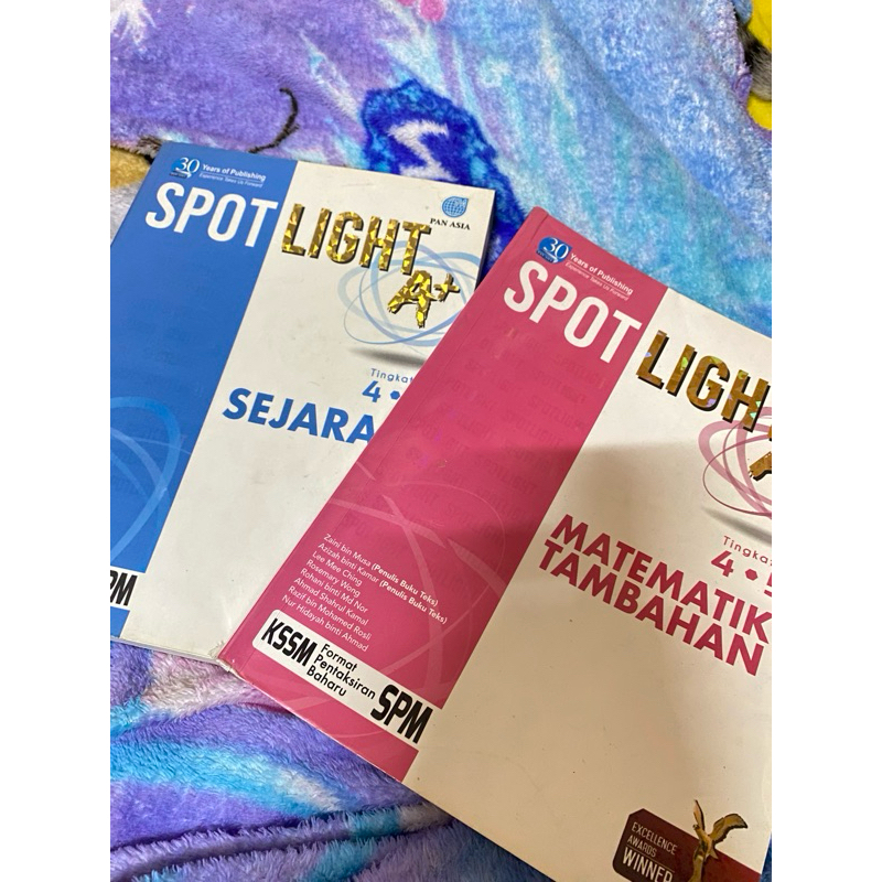 SPM BOOKS SPOTLIGHT A+ MATEMATIK TAMBAHAN + SEJARAH | Shopee Malaysia