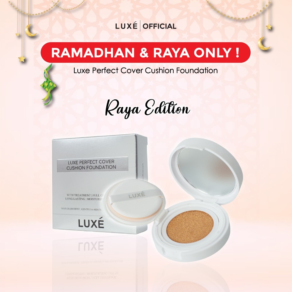 (LUXE CUSHION FOUNDATION RAYA) 100% ORIGINAL LUXE FOUNDATION HQ,LUXE PERFECT COVER FOUNDATION ...