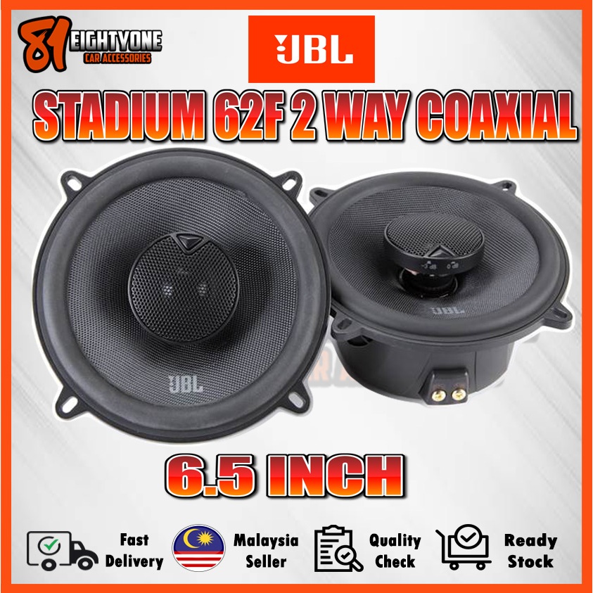 (81) 100% ORIGINAL JBL STADIUM 62F CAR SPEAKER 6.5 INCH 2 WAY CAR AUDIO ...