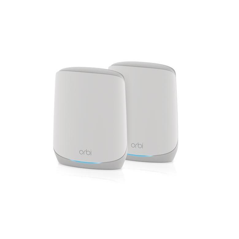 NETGEAR Orbi Tri-band WiFi 6 Mesh System, 5.4Gbps, Router + 1 Satellite ...
