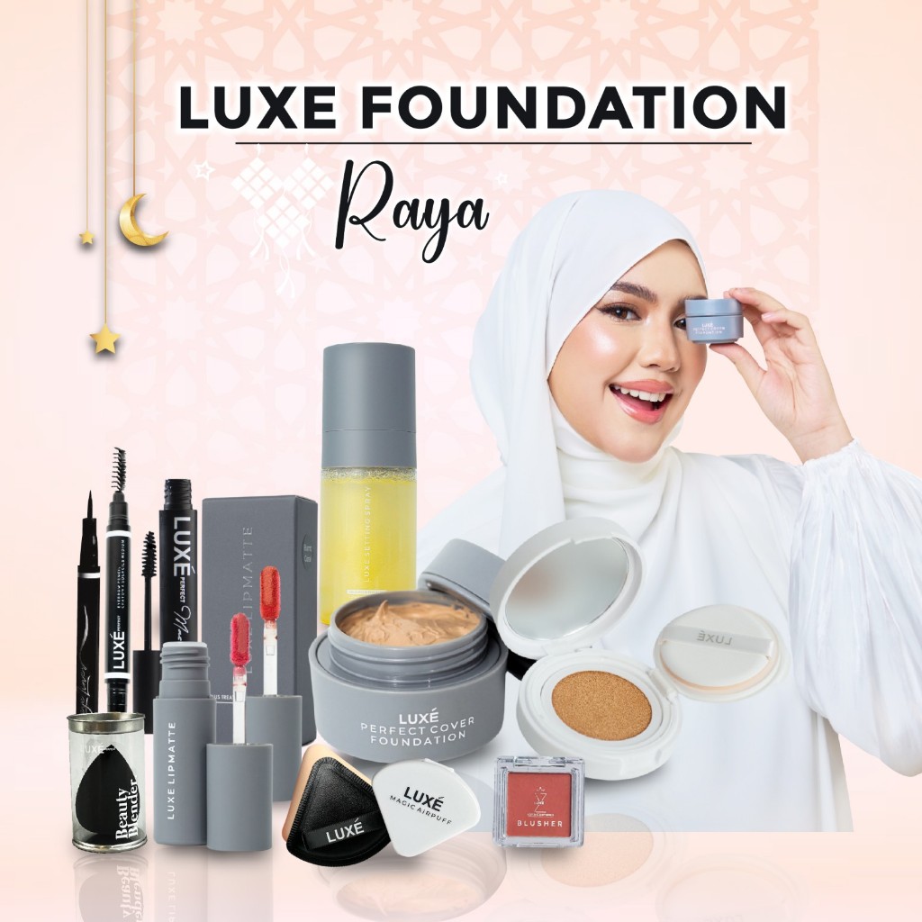 100% ORIGINAL LUXE FOUNDATION HQ⚡LUXE FOUNDATION,LUXE PERFECT COVER FOUNDATION, LUXE MAKEUP ALAT ...