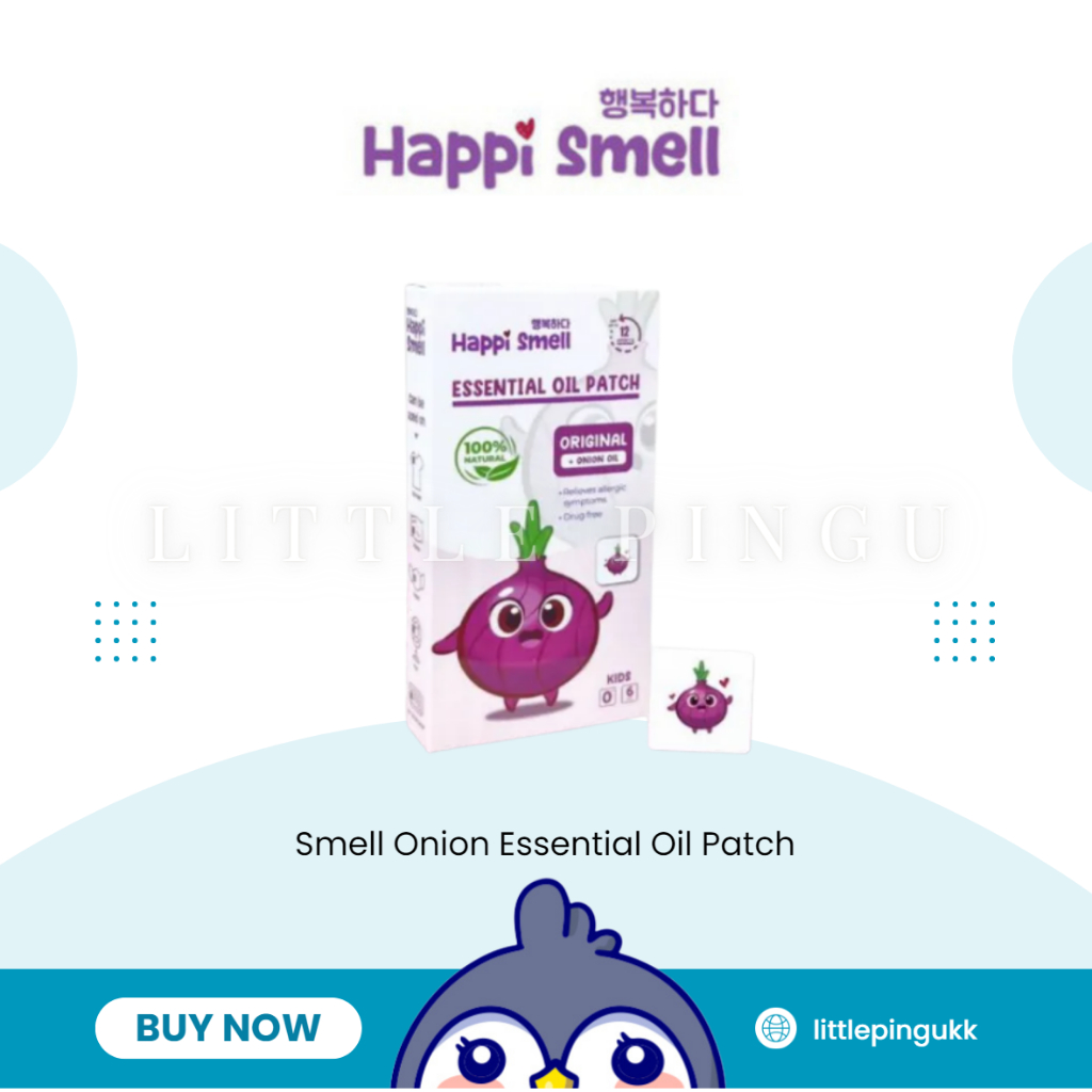 Happi Smell Onion Essential Oil Patch | Shopee Malaysia