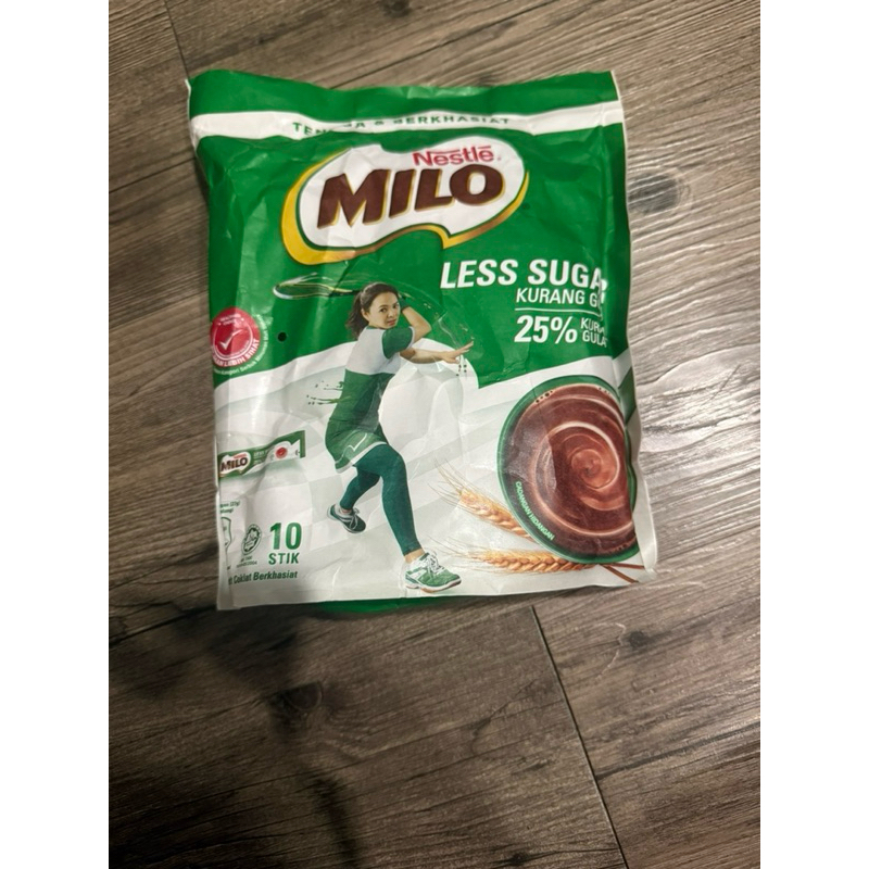 NESTLE MILO ACTIV-GO LESS SUGAR (27GX10S) | Shopee Malaysia