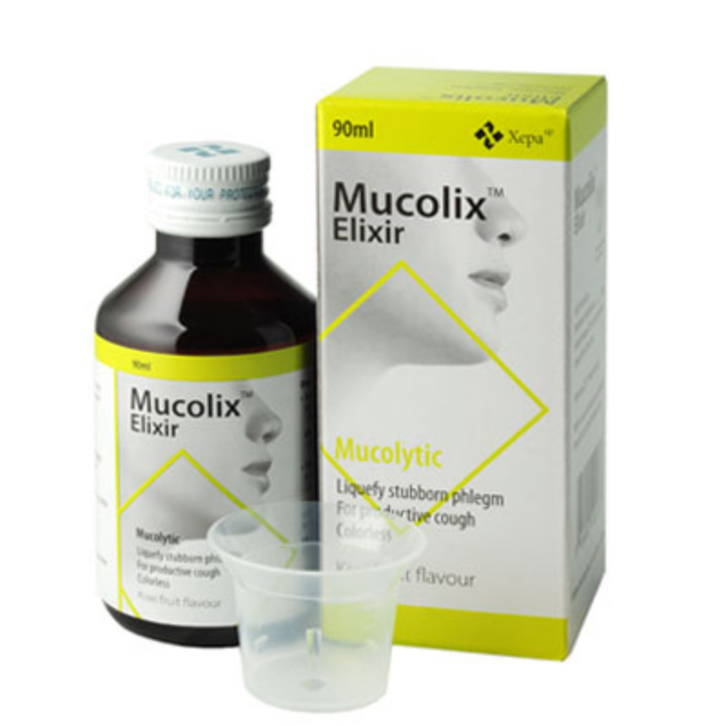 Mucolix Elixir 90ml | For Cough | Shopee Malaysia