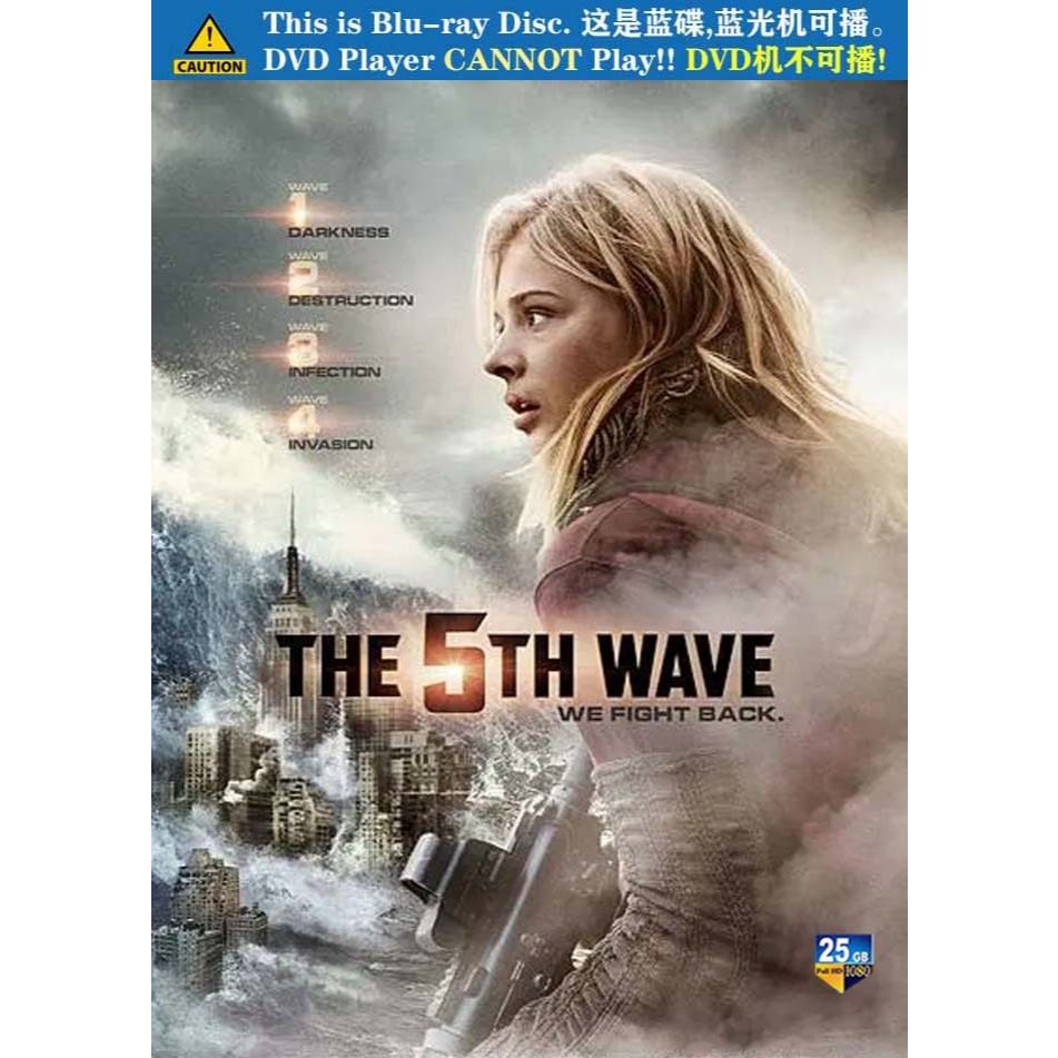 BLURAY ENGLISH MOVIE:#The 5th Wave (第五波) 2016 ‧ Sci-fi/Action #Chloë Grace Moretz, Matthew Zuk ...
