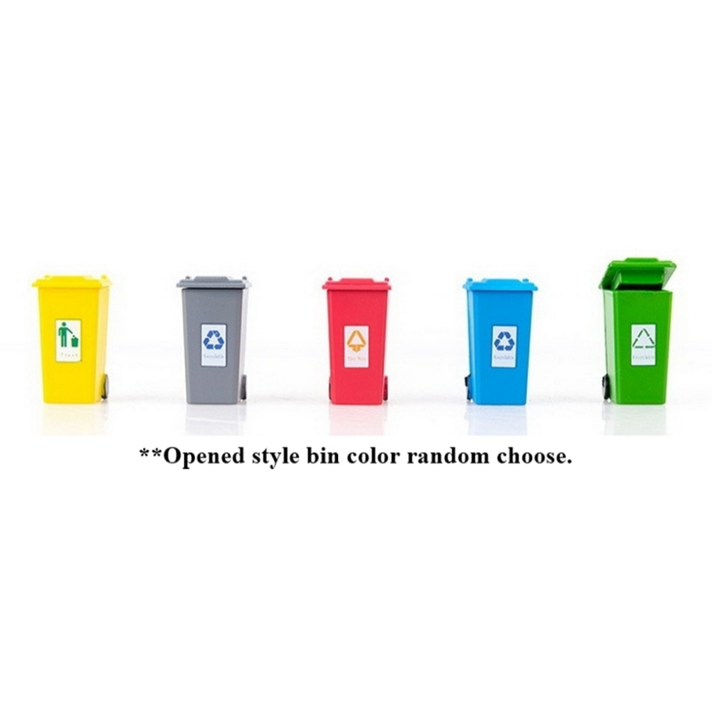 1/100 Colored Outdoor Recycle Bin (Set of 5) | Shopee Malaysia