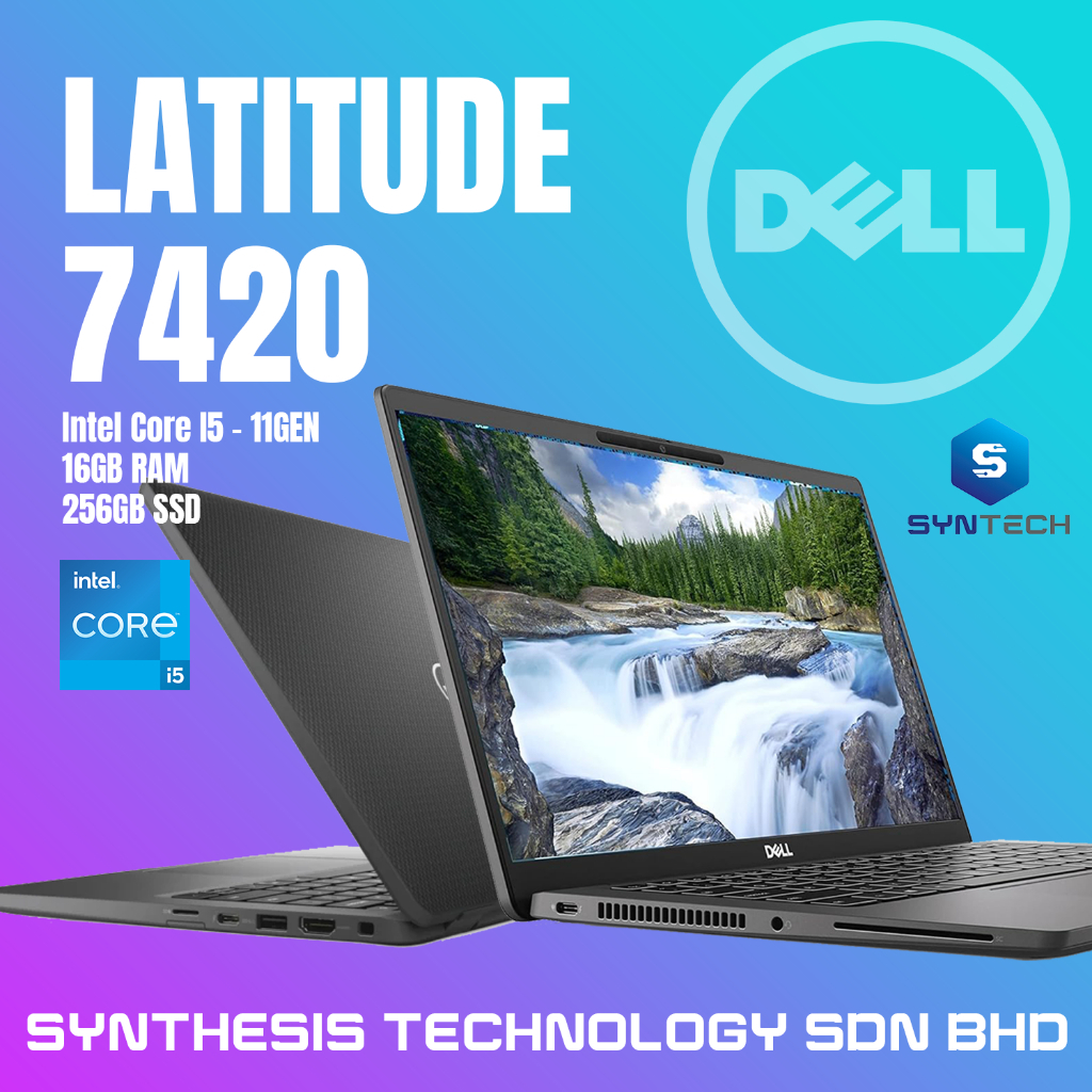 DELL LATITUDE 7420 I5-11GEN 8GB RAM + 256GB SSD REFURBISHED LAPTOP ...