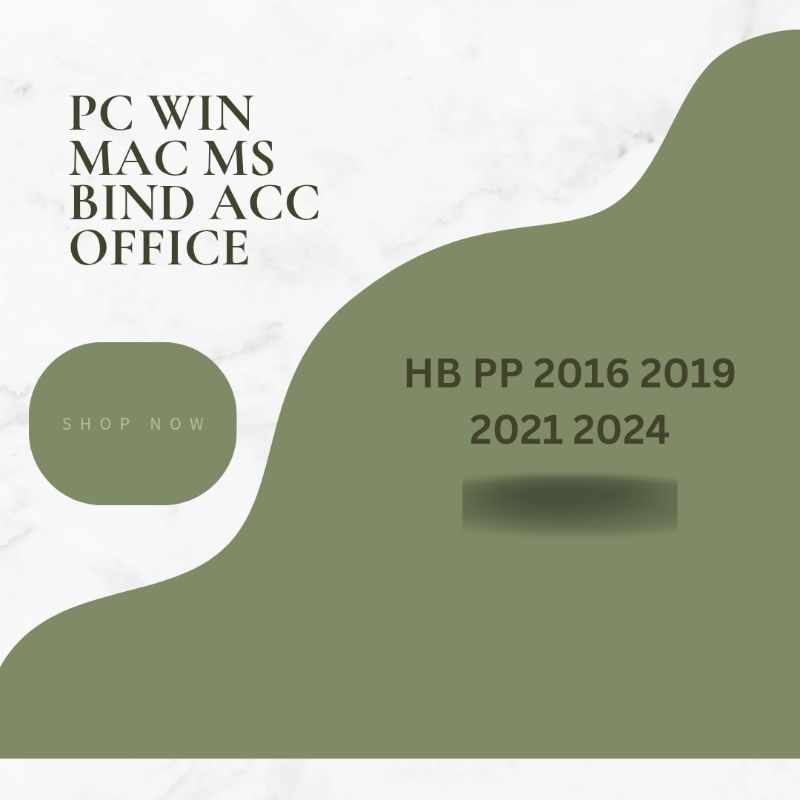 PC Win mac ms Bind AcC Office HB PP 2016 2019 2021 2024 1PC | Shopee ...