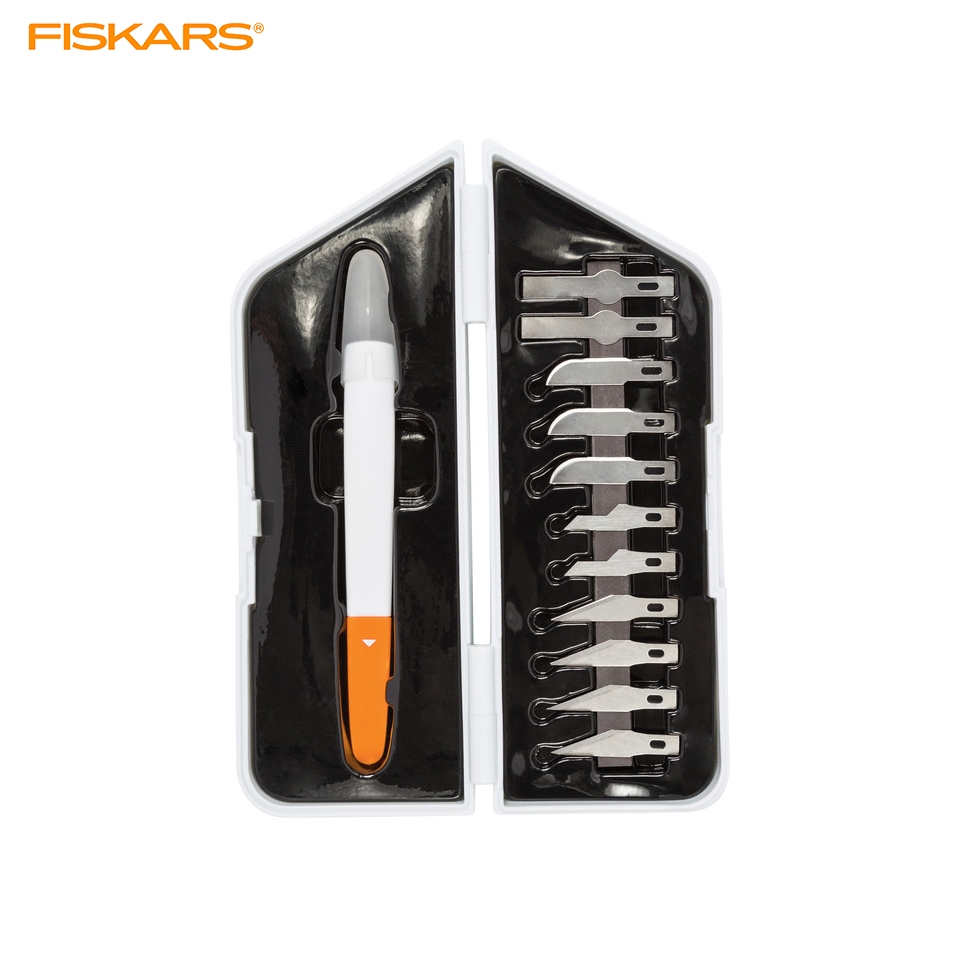 Fiskars Premium Precision Art Knife Kit | Shopee Malaysia