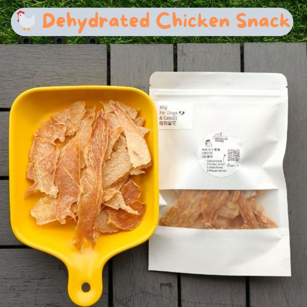 [READY STOCK] Dehydrated Chicken Snacks 50g | Pure & Tasty Treats for ...