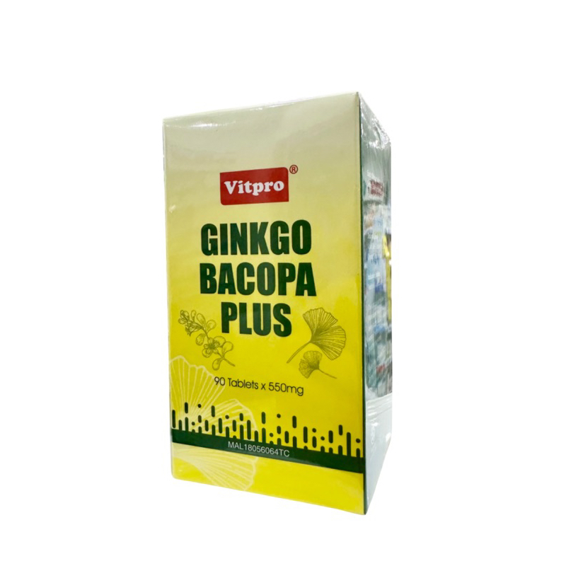 VITPRO GINGKO BACOPA PLUS | Improve memory | Improve concentration ...