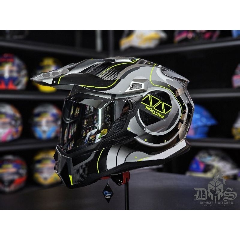Original GSB XP-22 Century Silver Enduro/Adventure Helmet | Shopee Malaysia