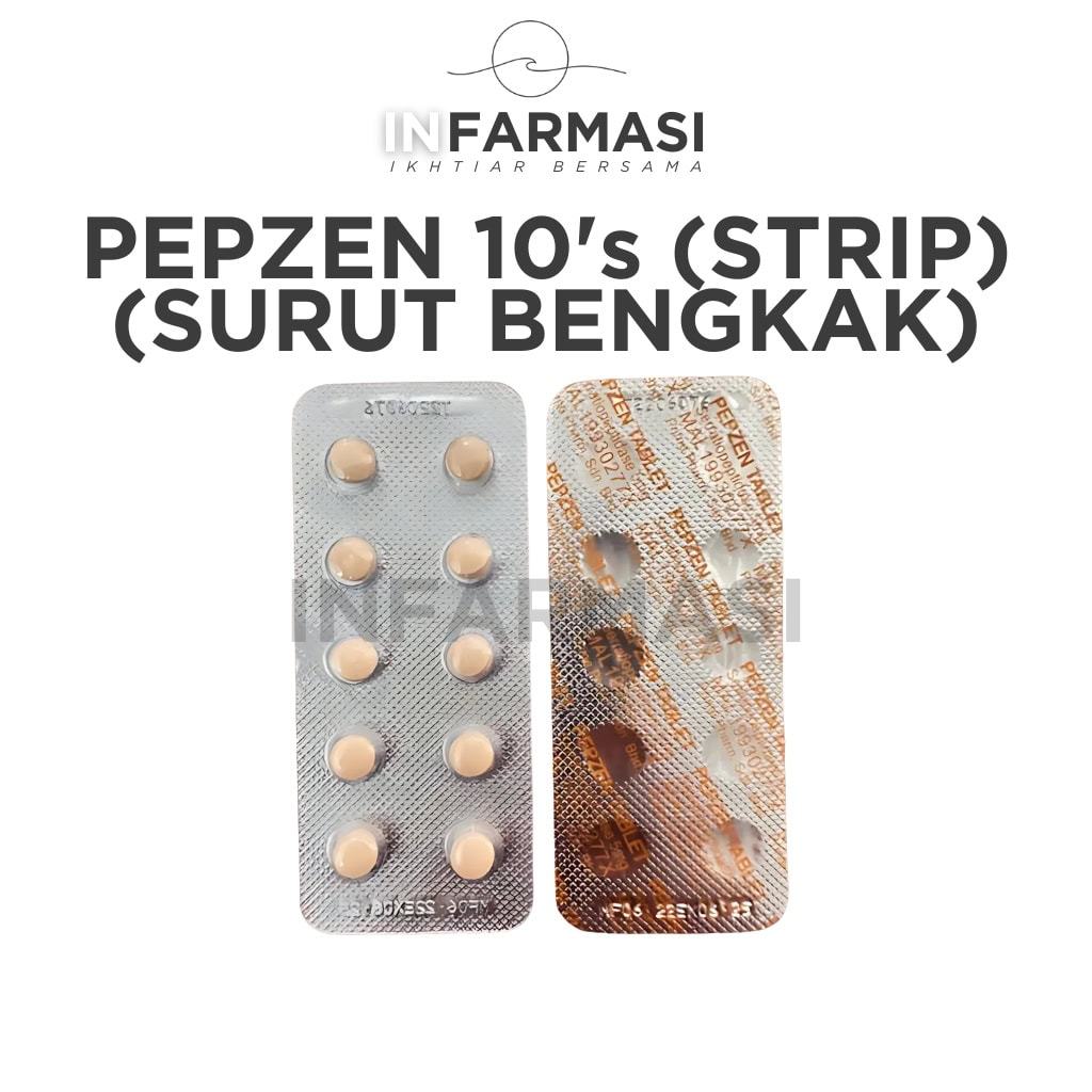 Pepzen Serratiopeptidase 5mg 10’s (Strip) | Ubat Anti-Radang & Sakit ...