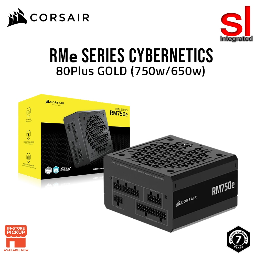 Corsair RMe Series (2025) Cybernetic 80 PLUS Gold Certified Fully ...