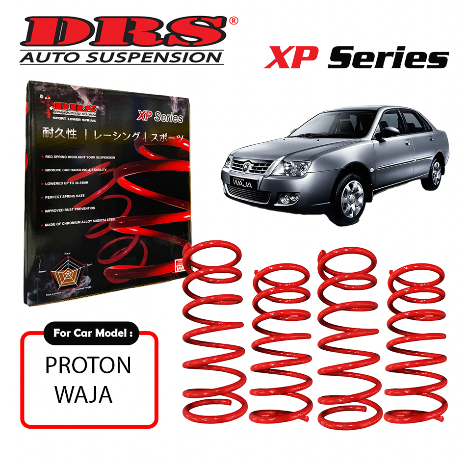 🔥DRS XP SERIES LOWERD SPORT SPRING PROTON WAJA | Shopee Malaysia