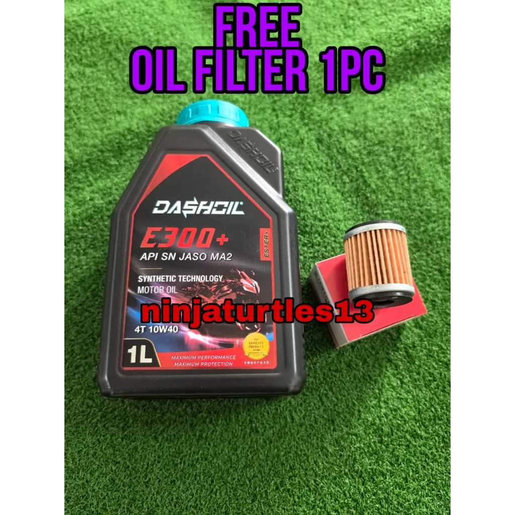 DashOil Ester+ E300 4T 10w40 1L semi Synthetic RACE MA2 Motorcycle ...