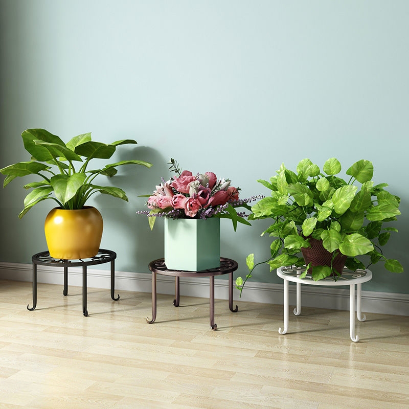 Nordic Metal Flower Pot Storage Rack Indoor Garden Decoration Planter ...