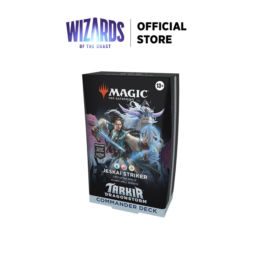 MTG | Magic: The Gathering Tarkir: Dragonstorm Commander Deck Jeskai ...