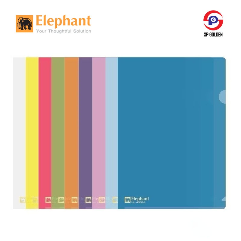 Elephant 410A4 L Shape Folder Semi Transparent Document Holder A4 PP ...