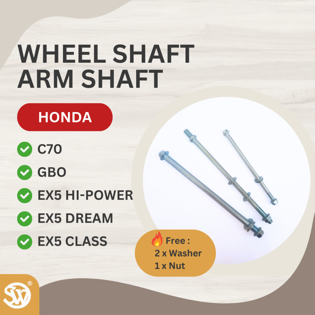 C70 GBO EX5 HI POWER DREAM CLASS WHEEL SHAFT SWING ARM SHAFT | Shopee Malaysia