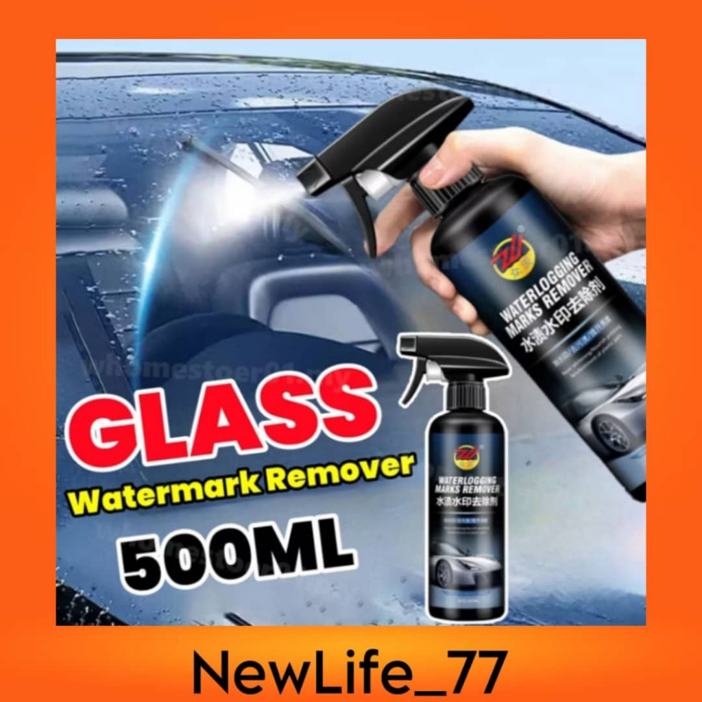 ZW Car Glass Watermark Remover 500ml Window Watermark Cleaner ...