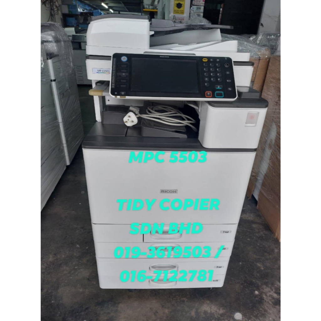 RICOH PRINTER COLOUR MPC 5503 | Shopee Malaysia