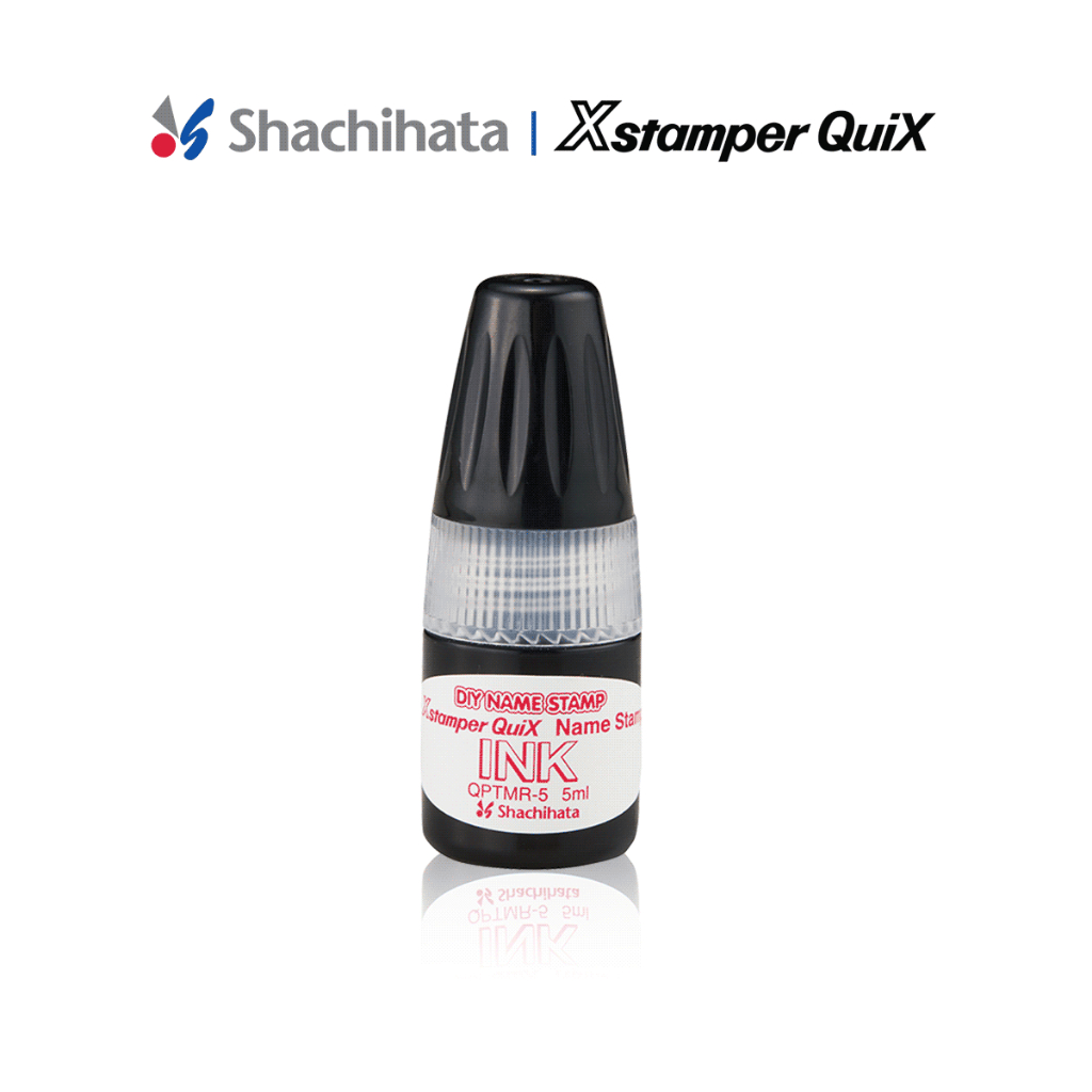 Xstamper QuiX Name Stamp Multi Surface Stamp (5ml Refil ink) | Shopee ...