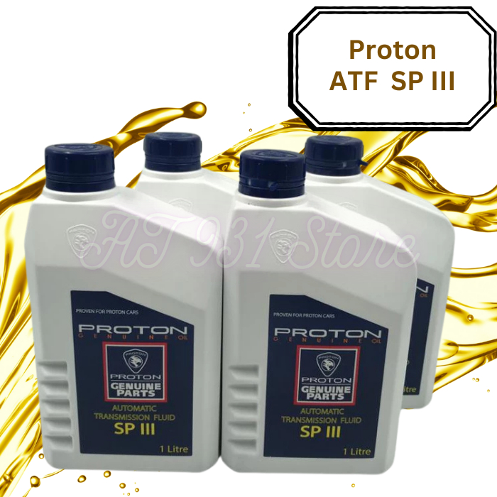 Proton Automatic Transmission Fluid ATF SPIII Auto Oil 1 Liter SP3 ...