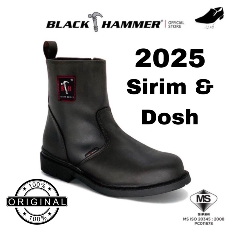 👞 [SUPER LOW PRICED !!! 🔥] ORIGINAL BLACK HAMMER BH 4664 Series Safety Shoes BH4664 | Shopee ...