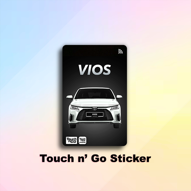 Toyota Vios - Sticker Card Touch n Go TnG Card ATIVA Skincard Cover | Shopee Malaysia