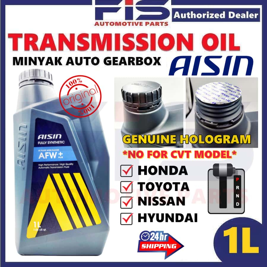 FIS Original ATF Oil AISIN AFW+ Plus Fully Synthetic 1L Auto ...