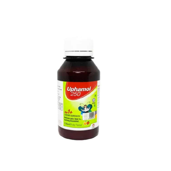 Uphamol 250 Children Suspension 100ml (Fruity flavour) | Shopee Malaysia