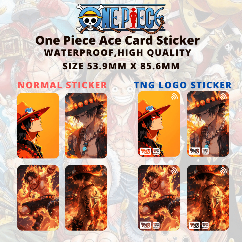 One Piece Ace-Access Card/T*G Card/Banapassport/ATM Debit Credit Card ...