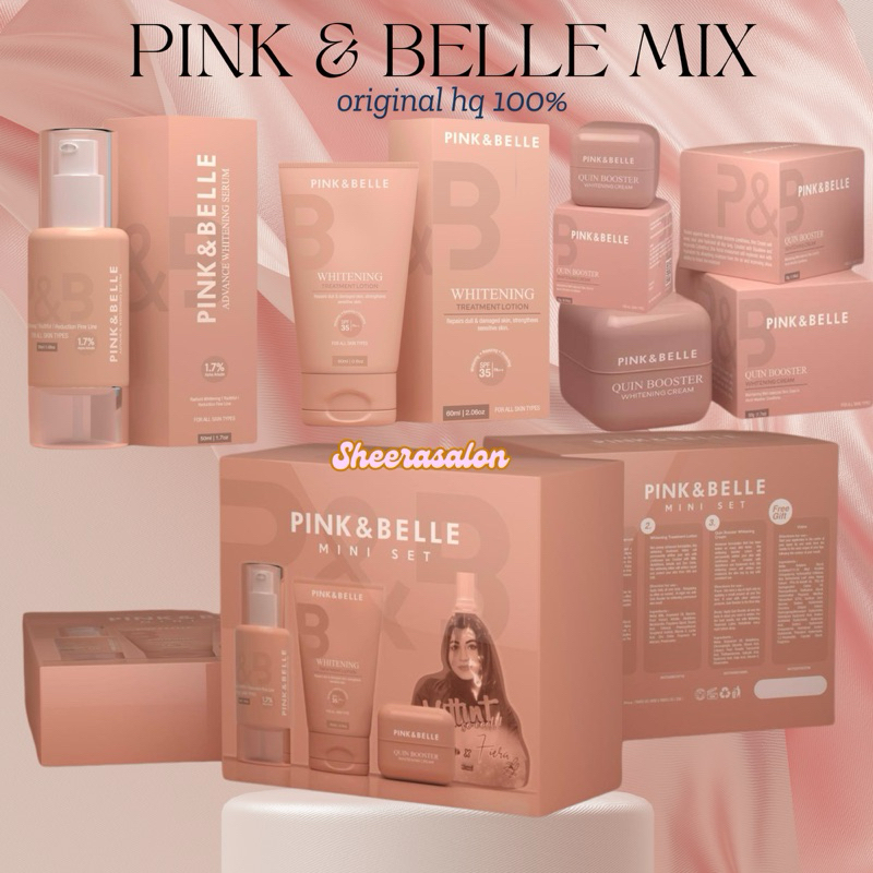 Pink & Belle Mini | Mix Item | Whitening Soap | Whitening Lotion ...
