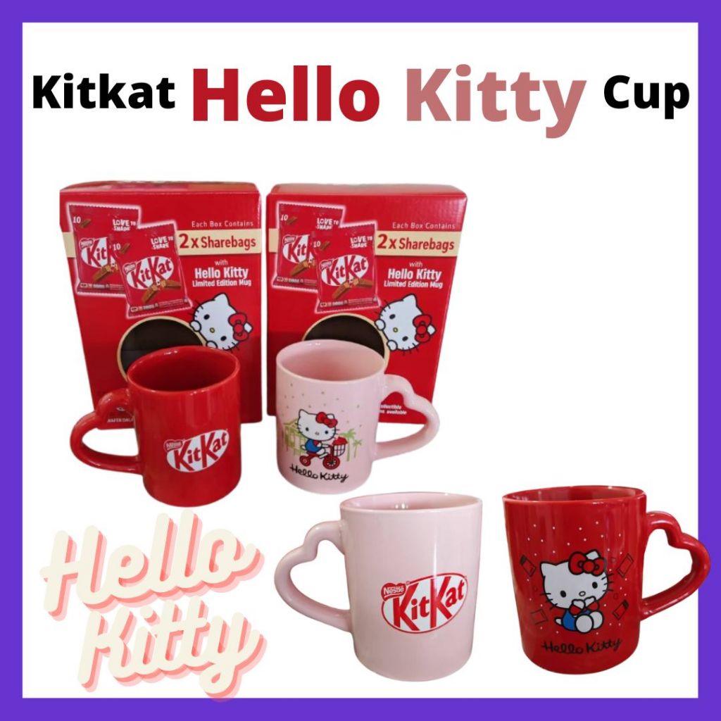 Kit Kat Hello Kitty Cup limited edition | Shopee Malaysia