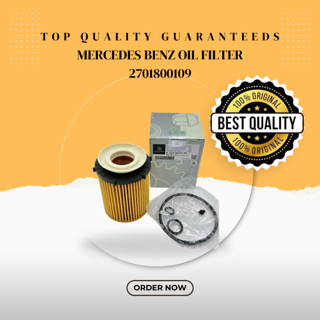 MERCEDES-BENZ Oil Filter 2701800109 - Compatible with A-Class, B-Class ...