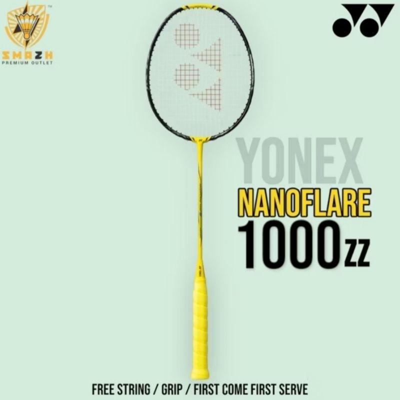 New YONEX NANOFLARE 1000z 4UG5 Badminton Racket（100% ORIGINAL ...