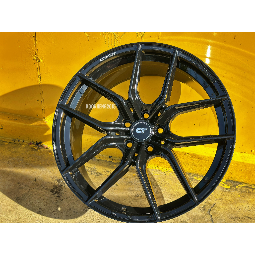 New Car Sport Rim Flow Forming CT PREMIUM WHEELS CTW-12FF 19x8.5J 5x108 ...