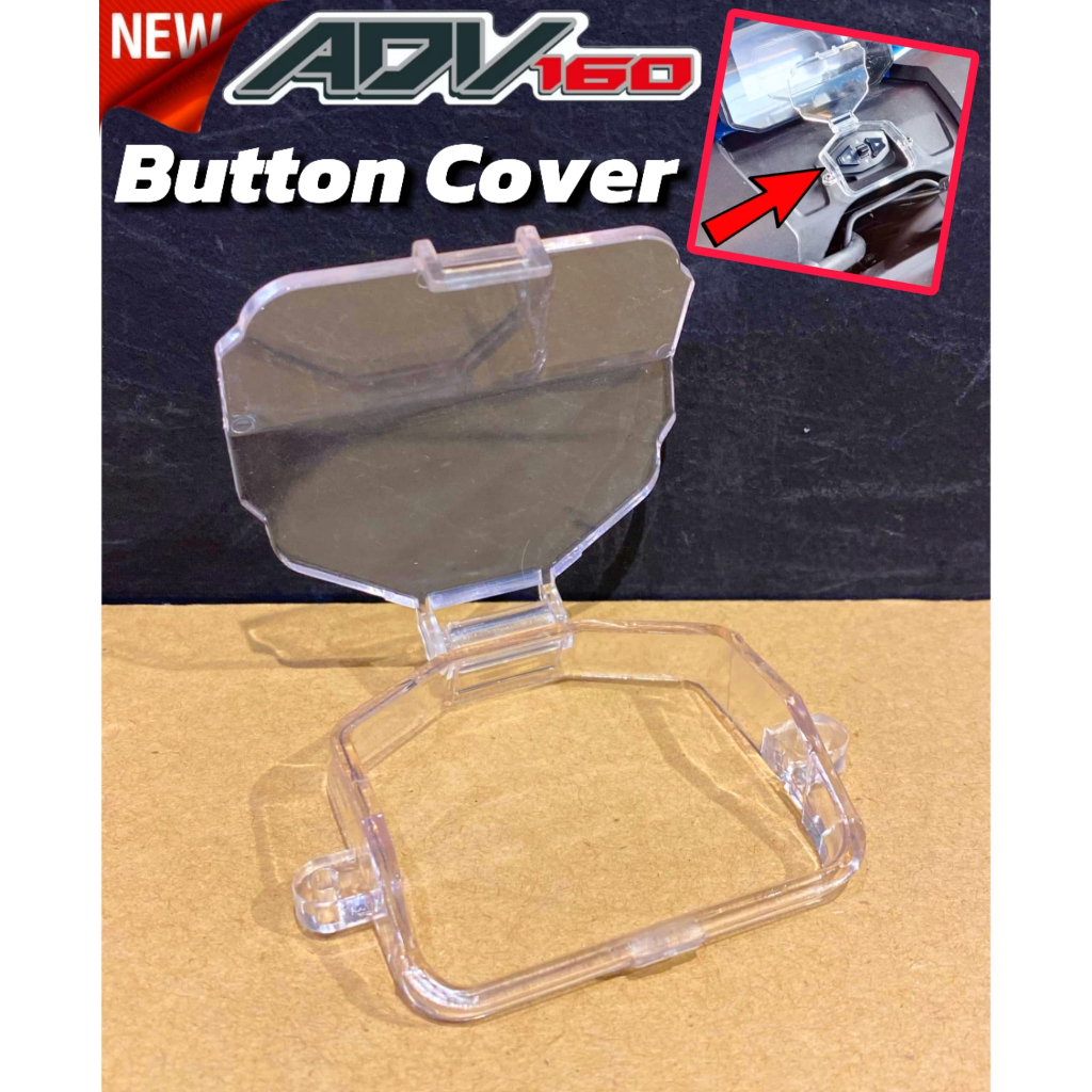 METER COVER BUTTON COVER ADV160 HANDLE METER COVER CLEAR PELINDUNG ...