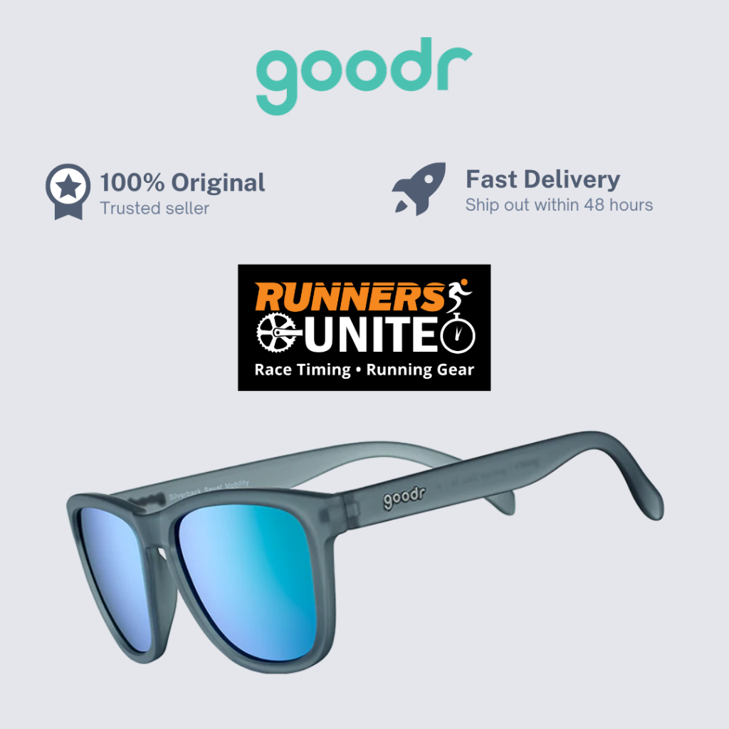 Goodr OG: Silverback Squat Mobility Polarized Running Sunglasses ...