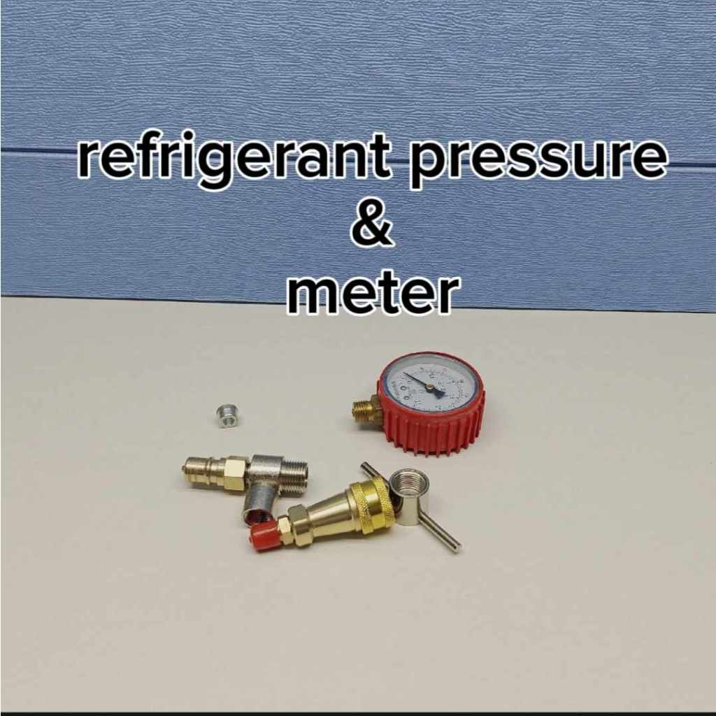 (+MANIFOLD GAUGE) REFRIGERANT TEST PRESSURE DIRECT CONNECT QUICK ...