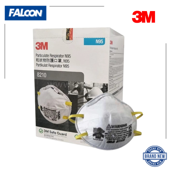 3M 8210 Particular Respirator N95 Mask (20PCS/BOX) - Sirim Approved ...