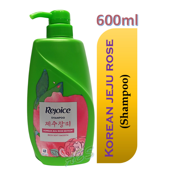 [600ml] Rejoice Shampoo Korean Jeju Rose Edition | Shopee Malaysia