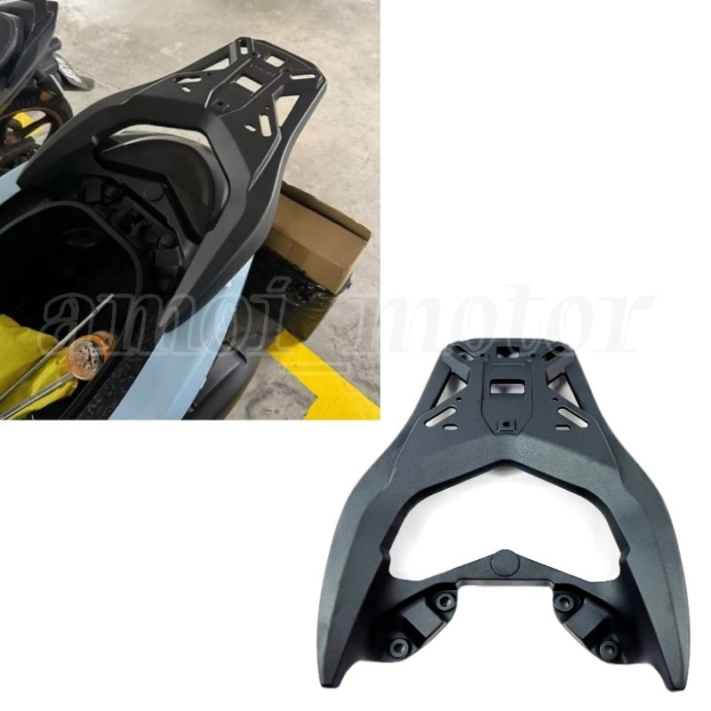 NMAX V1 V2 V3 ALLOY BOX CARRIER TOP BOX RACK REAR LUGGAGE RACK HEAVY ...